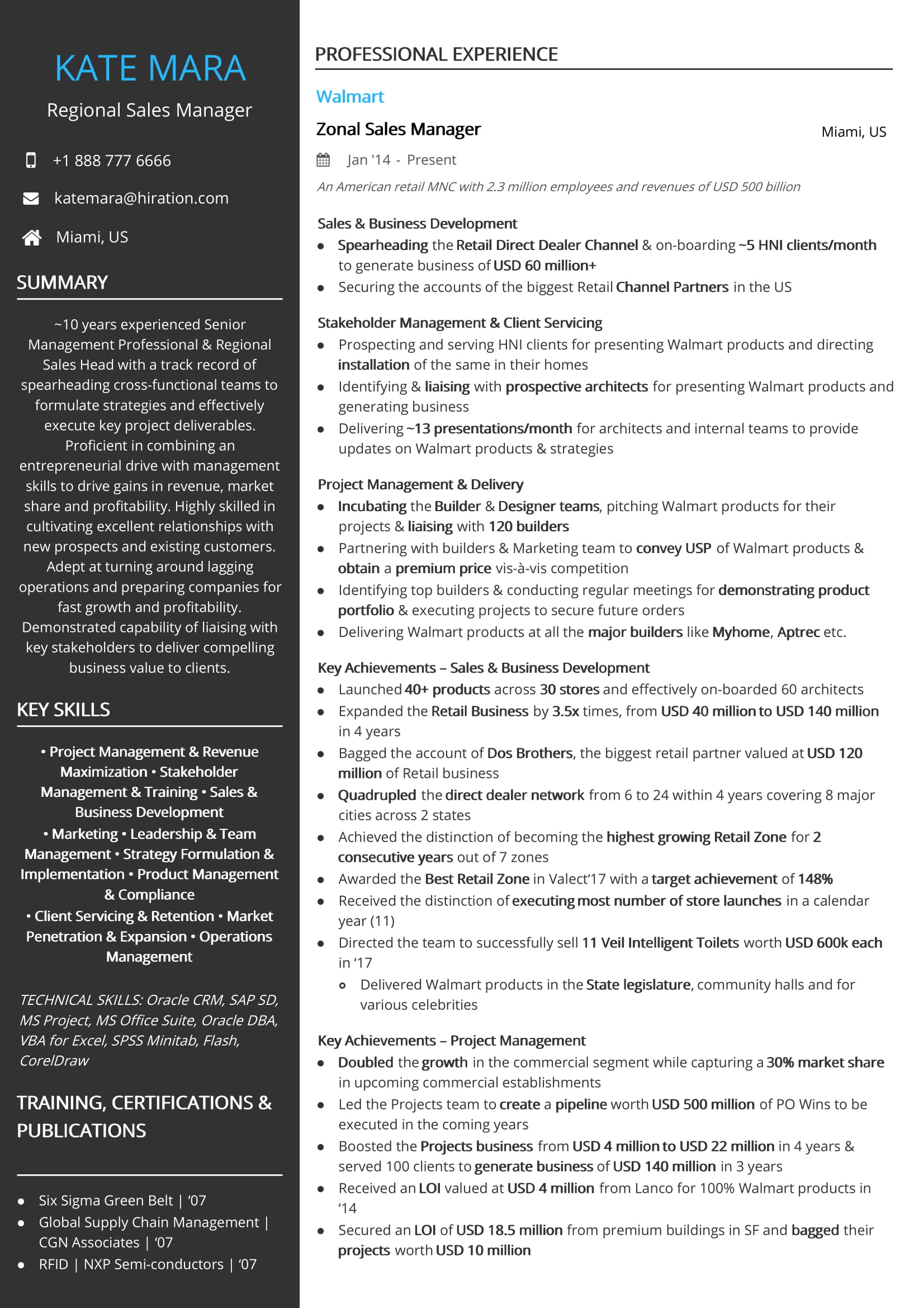 Sales Resume Examples Resume Samples 2020 